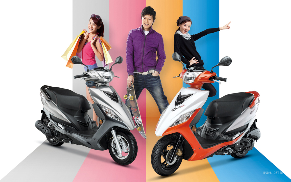 中国摩托迷网 豪爵铃木 HJ125T-18